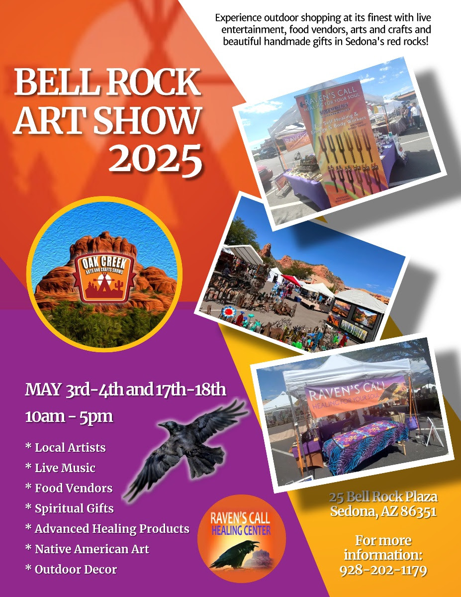 Bell Rock Art Show – May 3–4 & 17–18, 2025 | Raven's Call – Spiritual ...