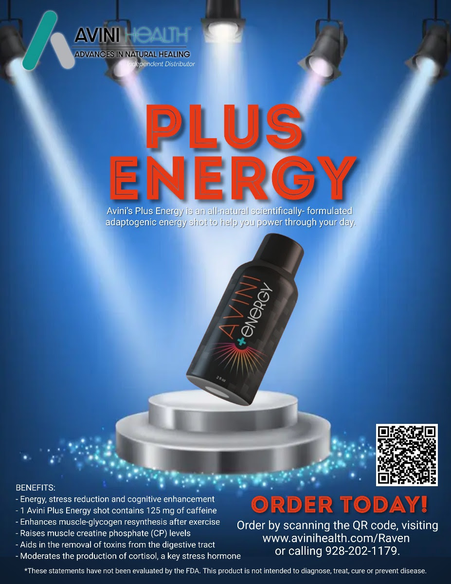 Avini Plus Energy | Raven's Call – Spiritual and Sound Healing Sedona Center, 25 Bell Rock Plaza ...